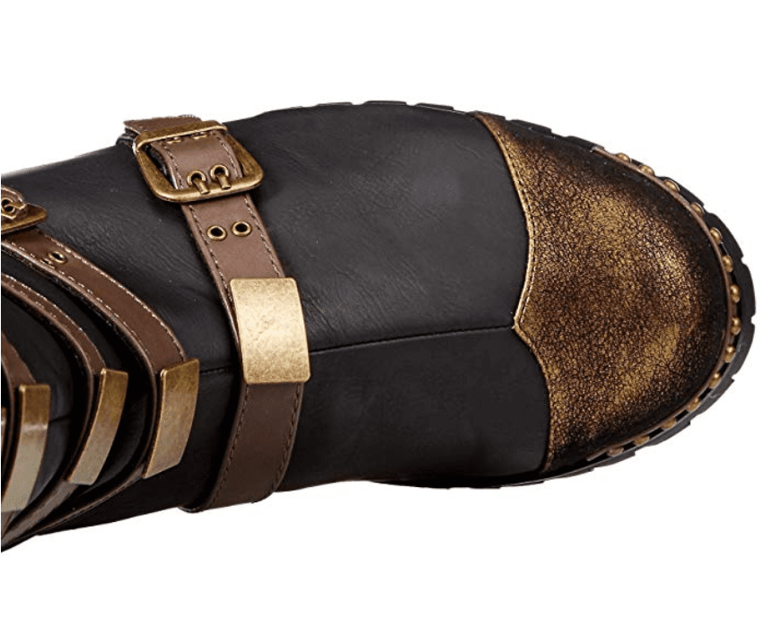 Buckled Steampunk Boot– Pearson's Medieval Shoppe