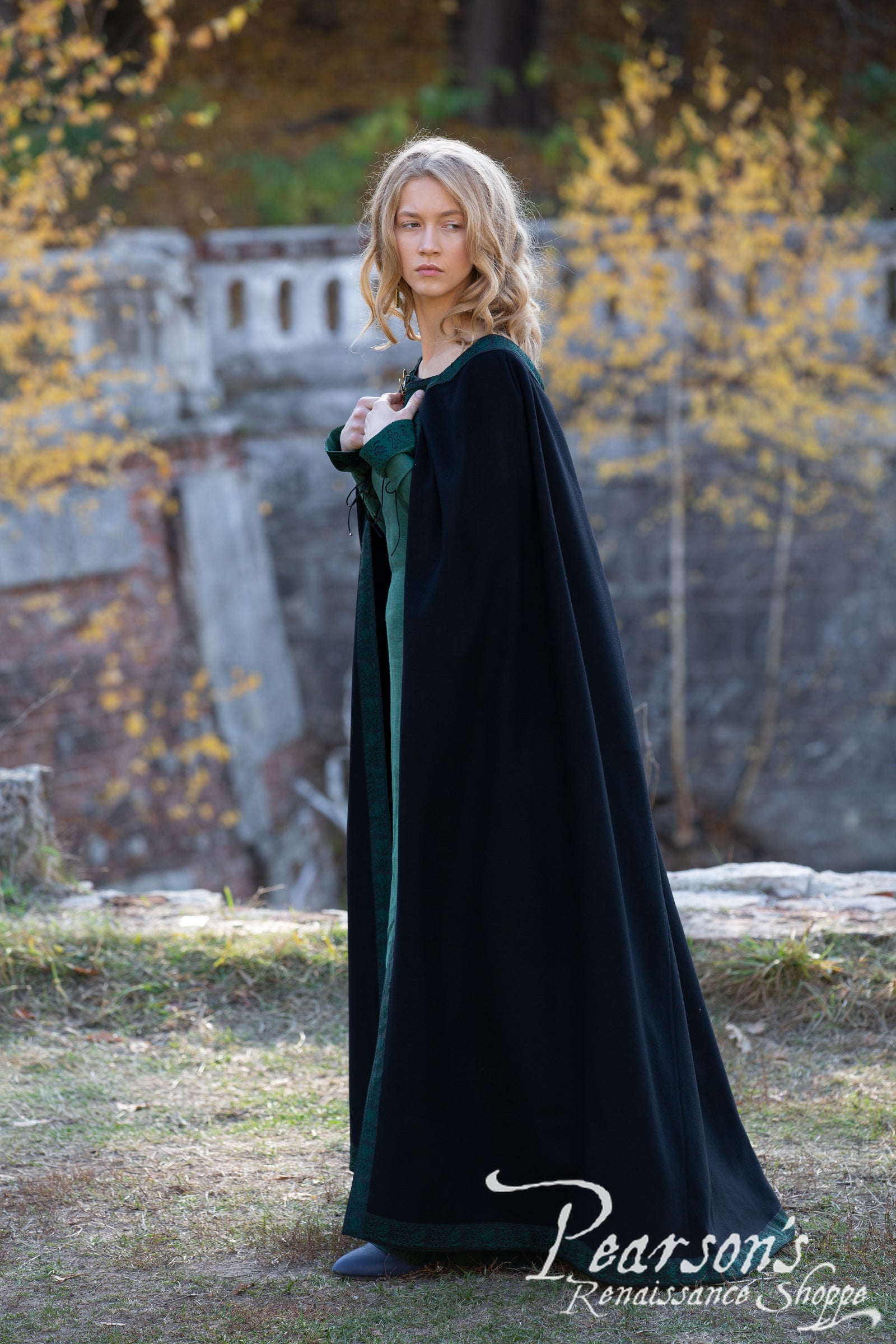Autumn Princess Woolen Cape– Pearson's Medieval Shoppe