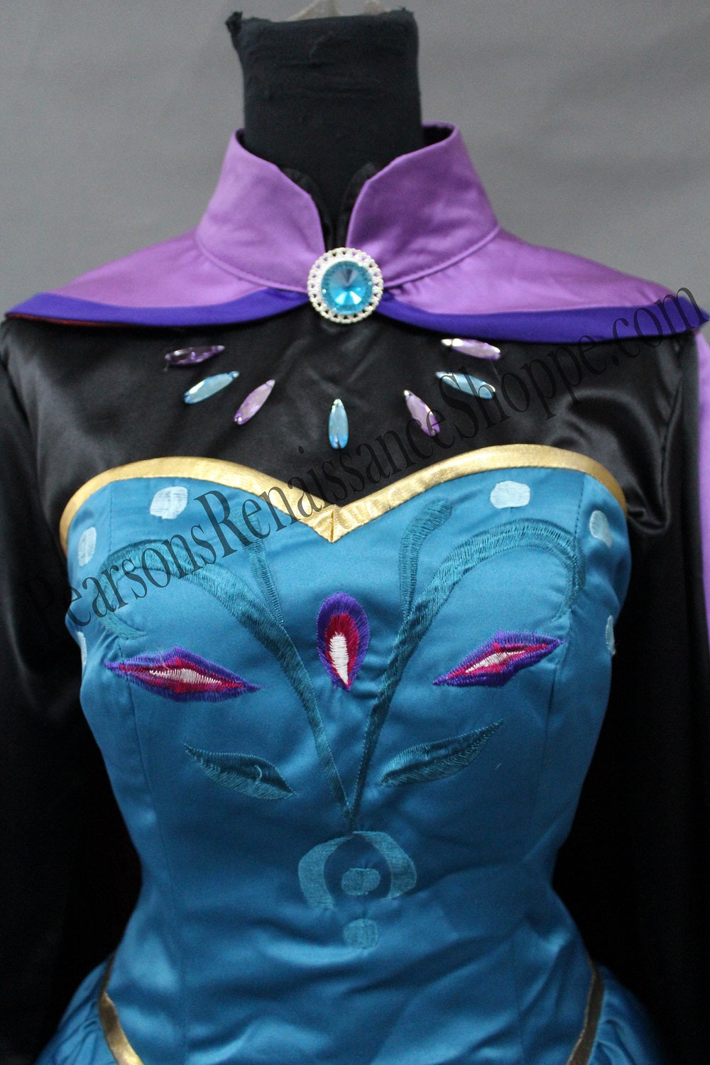 Frozen Elsa Coronation Embroidery Dress Set– Pearson's Medieval Shoppe