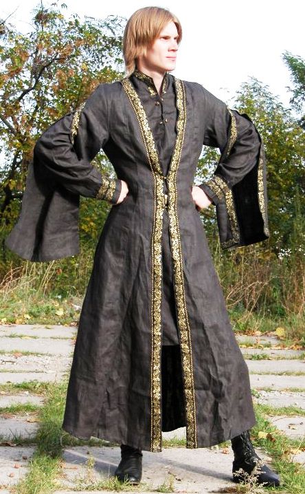 Long Medieval Flax Overcoat– Pearson's Medieval Shoppe