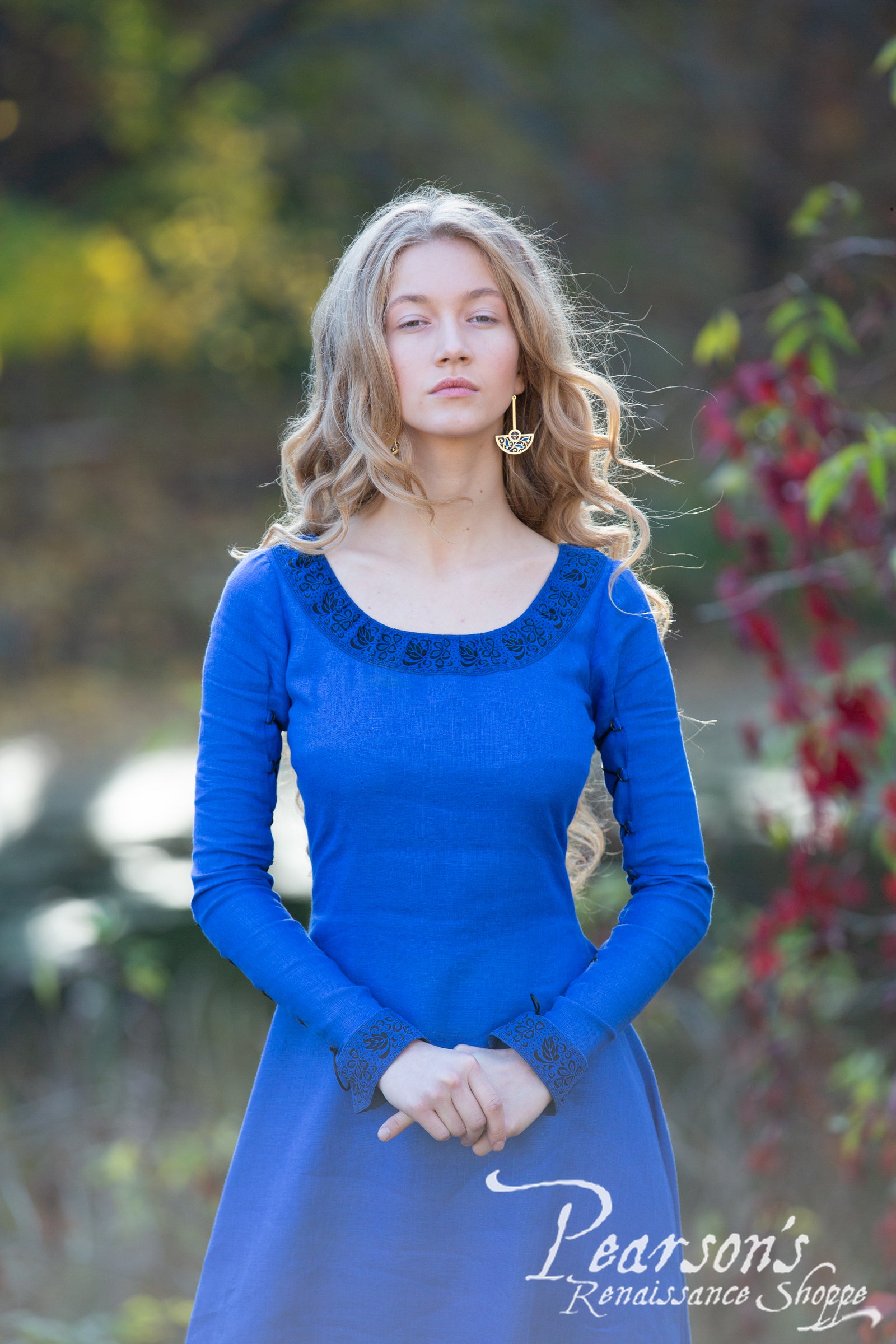 Autumn Princess Linen Dress– Pearson's Medieval Shoppe