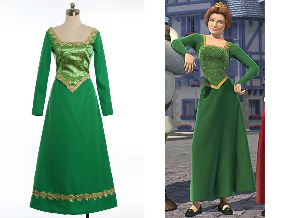 Princess Fiona Wedding Dress Costume– Pearson's Medieval Shoppe